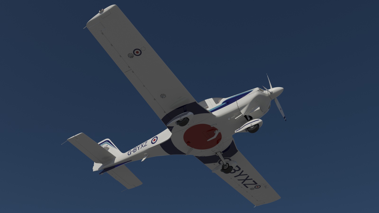 Grob G115 E Tutor 3D model rigged | CGTrader