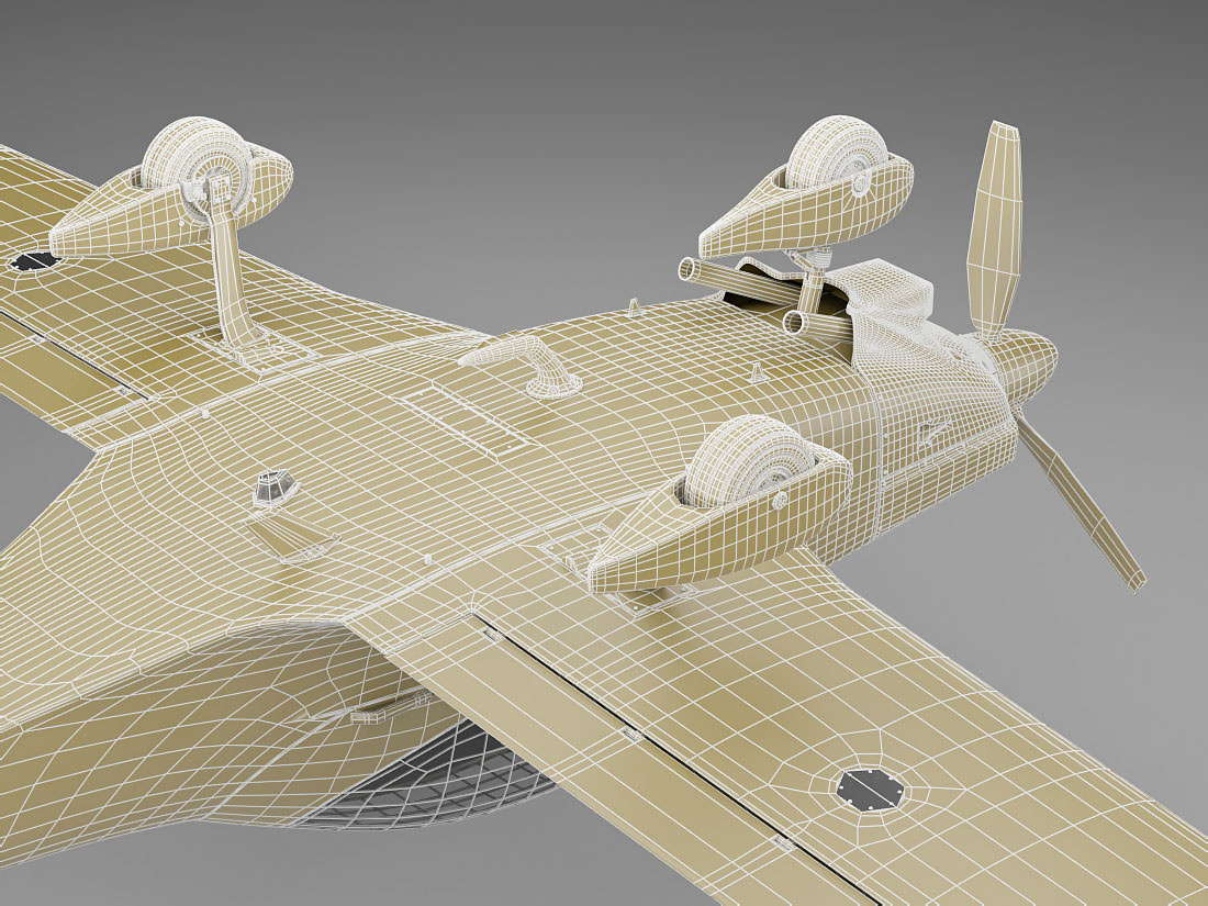 Grob G115 E Tutor 3D model rigged | CGTrader