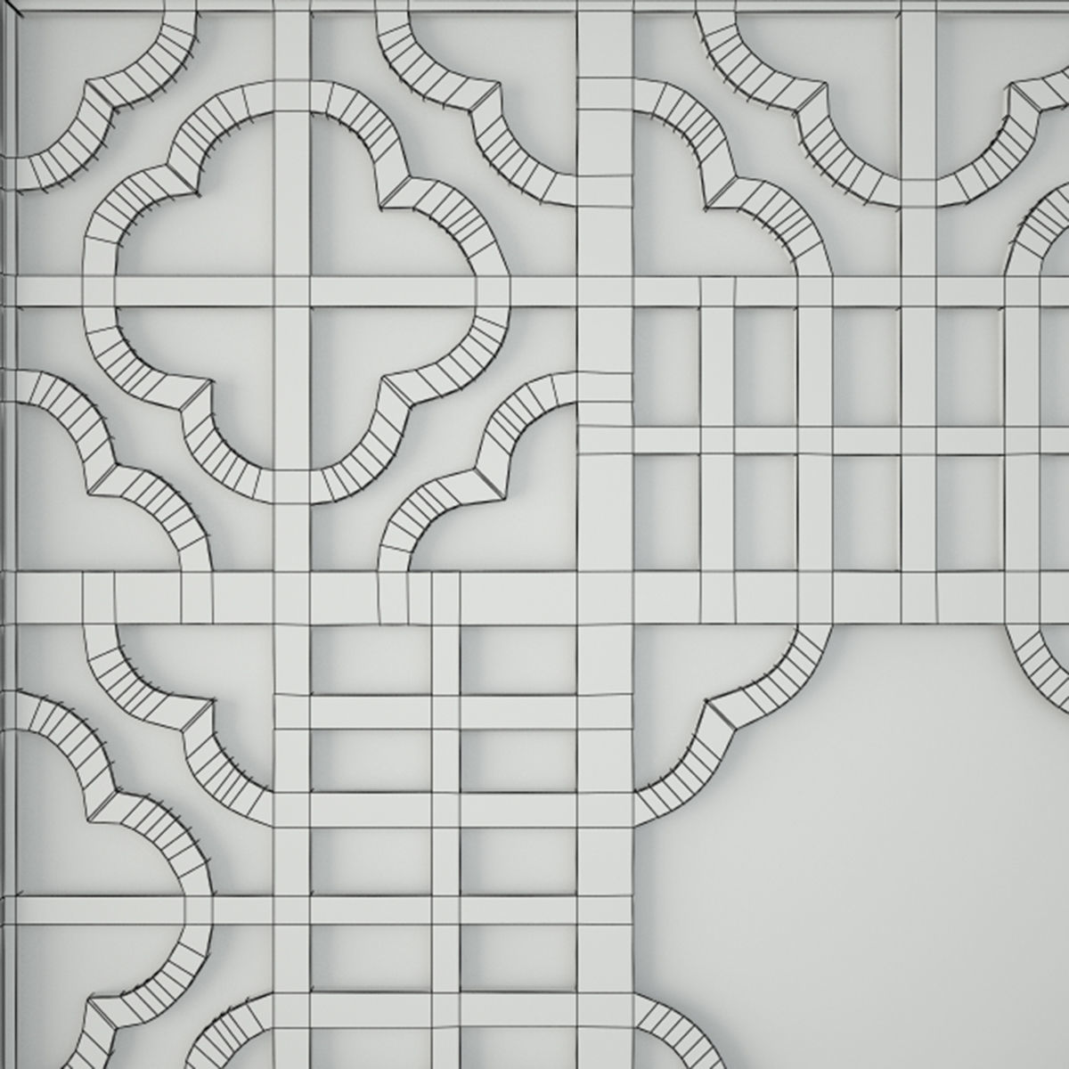 Mirror Screen Wall Art 3D model | CGTrader