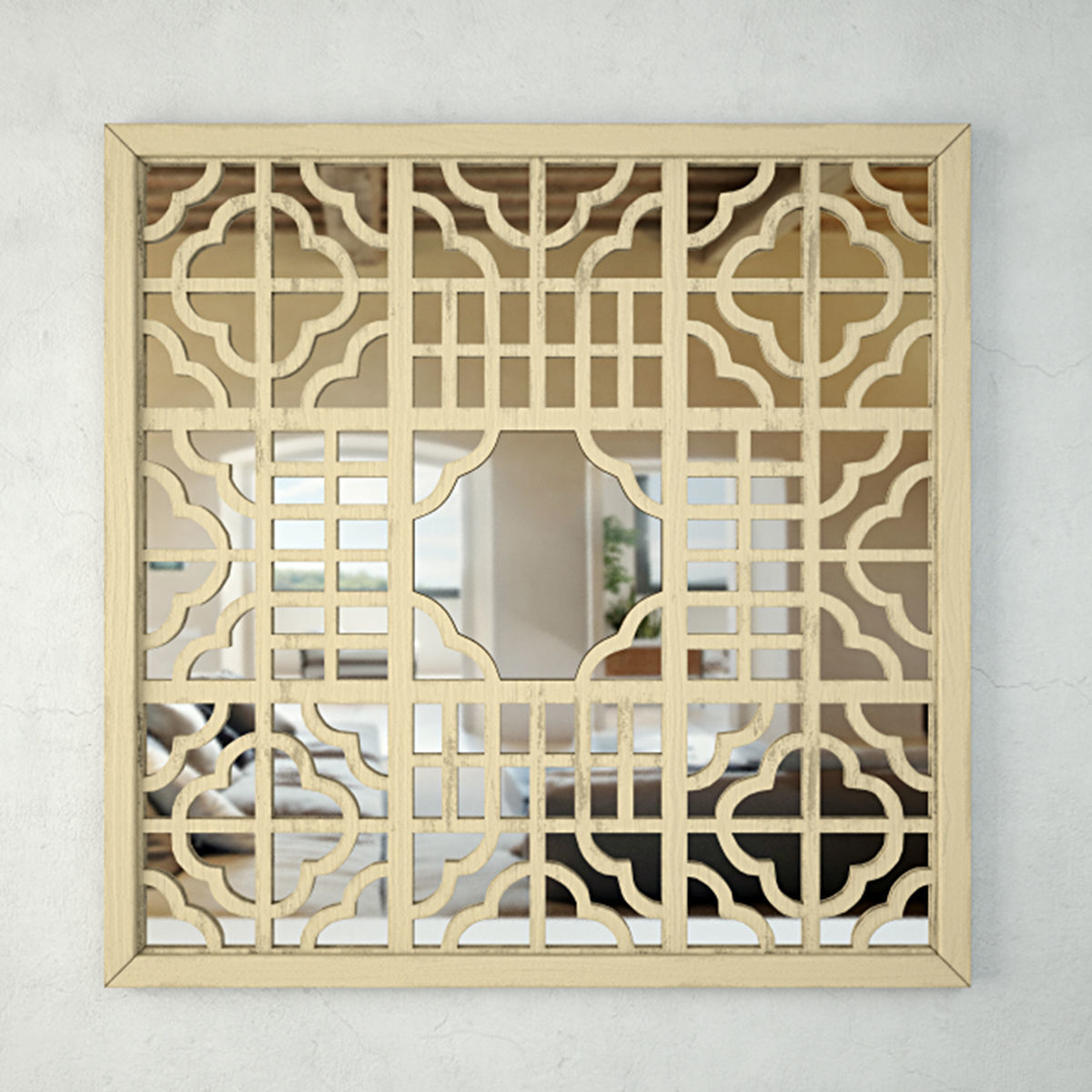Mirror Screen Wall Art 3D model | CGTrader