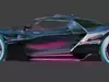 3D model Sci-Fi Cyberpunk Neon Hypercar VR / AR / low-poly | CGTrader