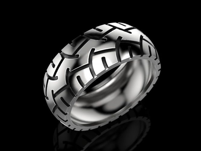 Tires ring 3D model 3D printable | CGTrader