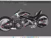 Sci-Fi Futuristic Bike 3D model | CGTrader