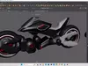 Sci-Fi Futuristic Bike 3D model | CGTrader