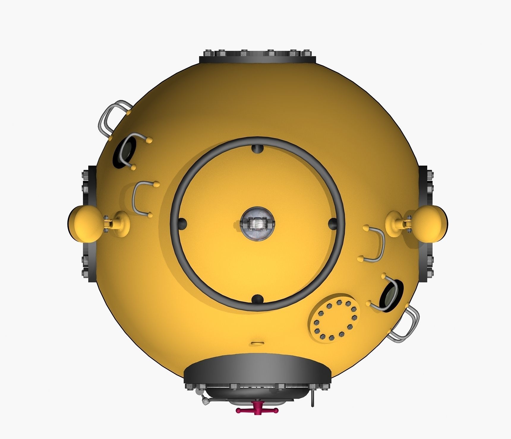 Diving Bell from Voyage to the Bottom of the Sea 3D model | CGTrader