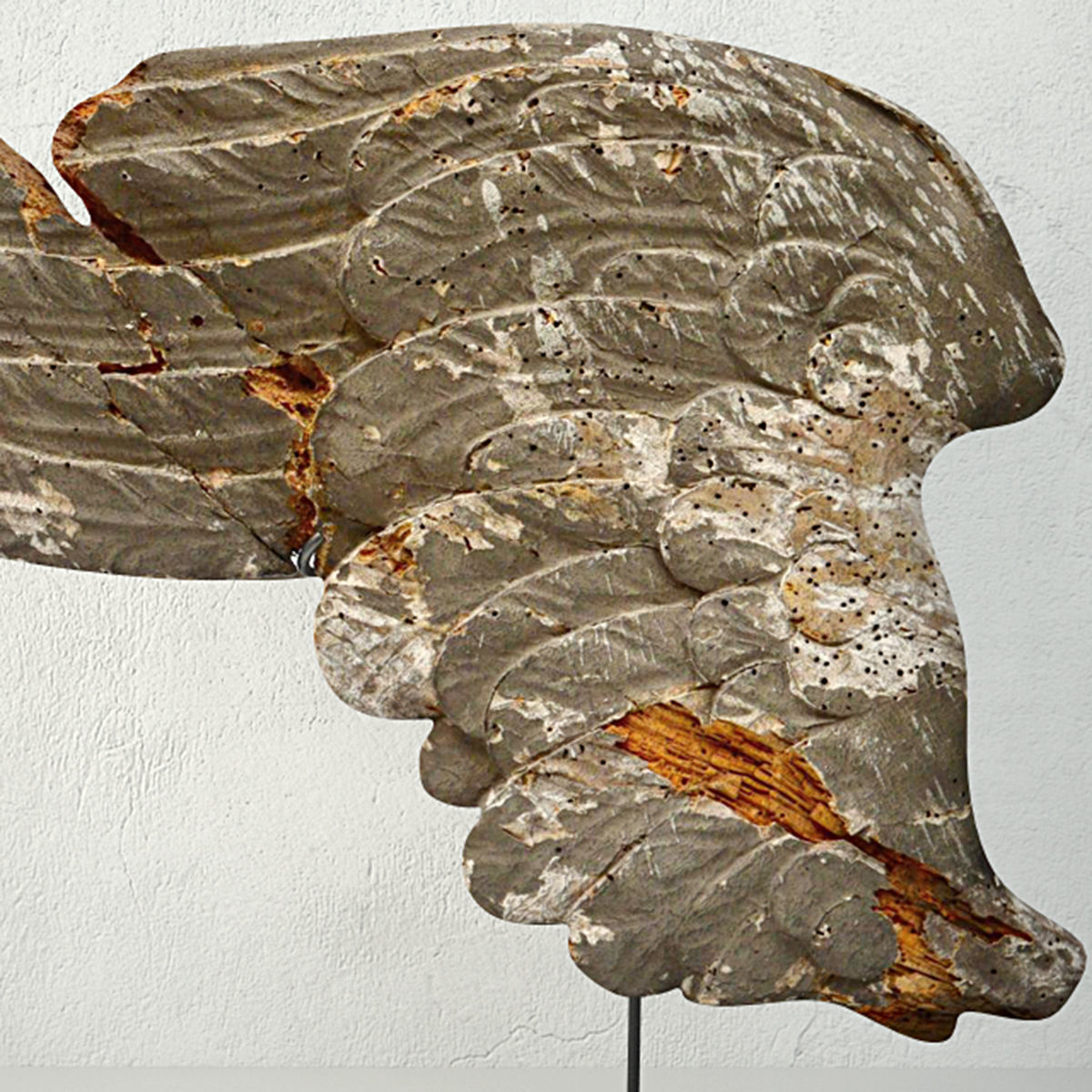 17th Century Italian Carved Wood Wing 3D model | CGTrader