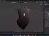 3D model fantasy crystal shield game ready PRB 3D model VR / AR / low ...