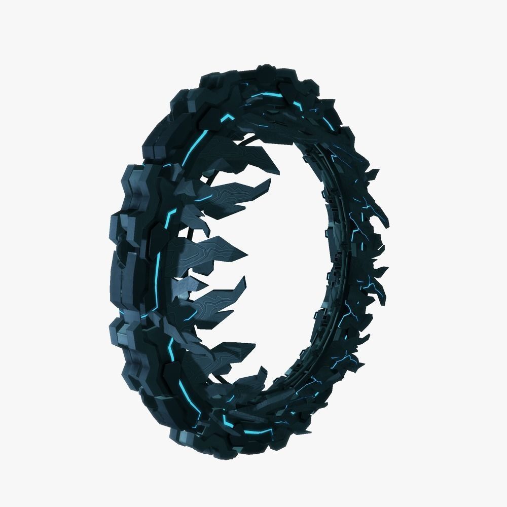 3D model x3 stargate package VR / AR / low-poly | CGTrader