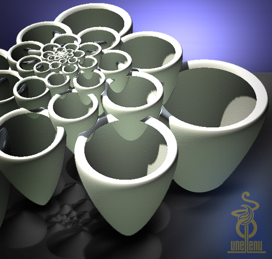 Multi-vase flowerpot 3D model 3D printable | CGTrader
