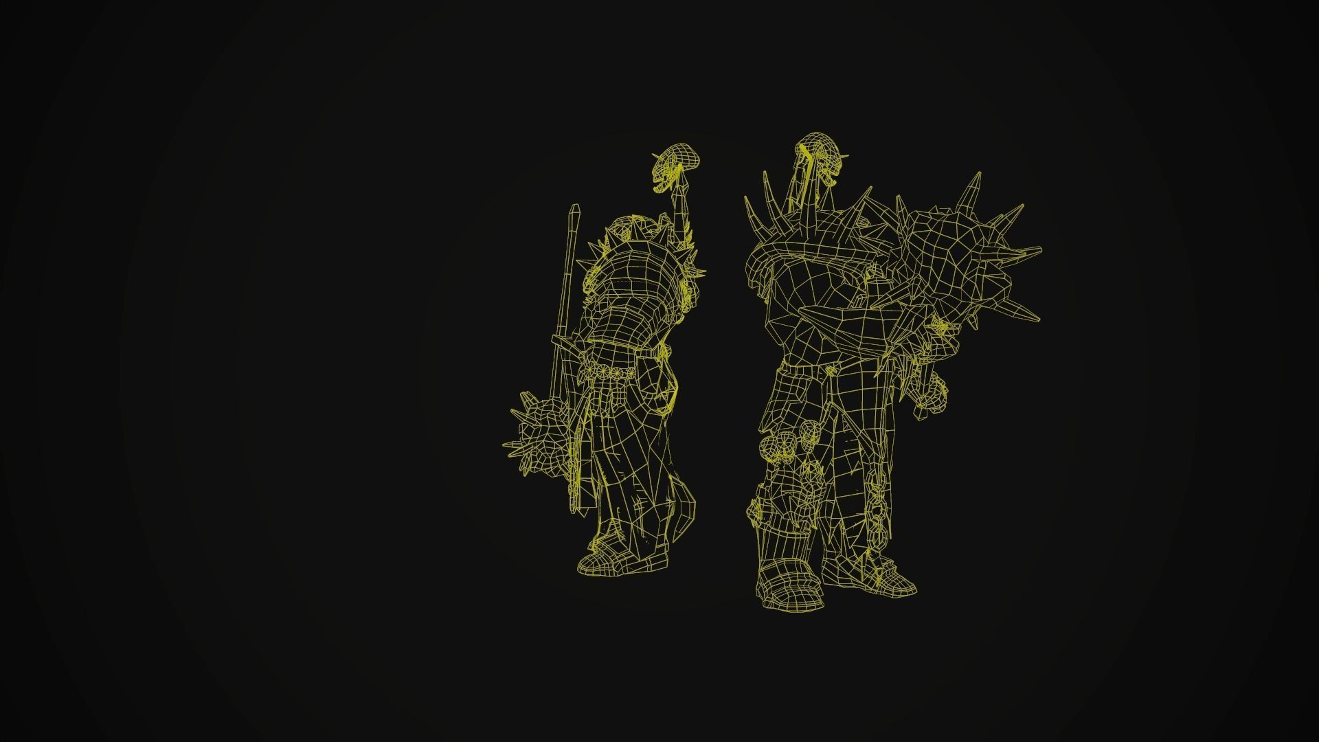 3D model Ork juggernaut VR / AR / low-poly rigged animated | CGTrader