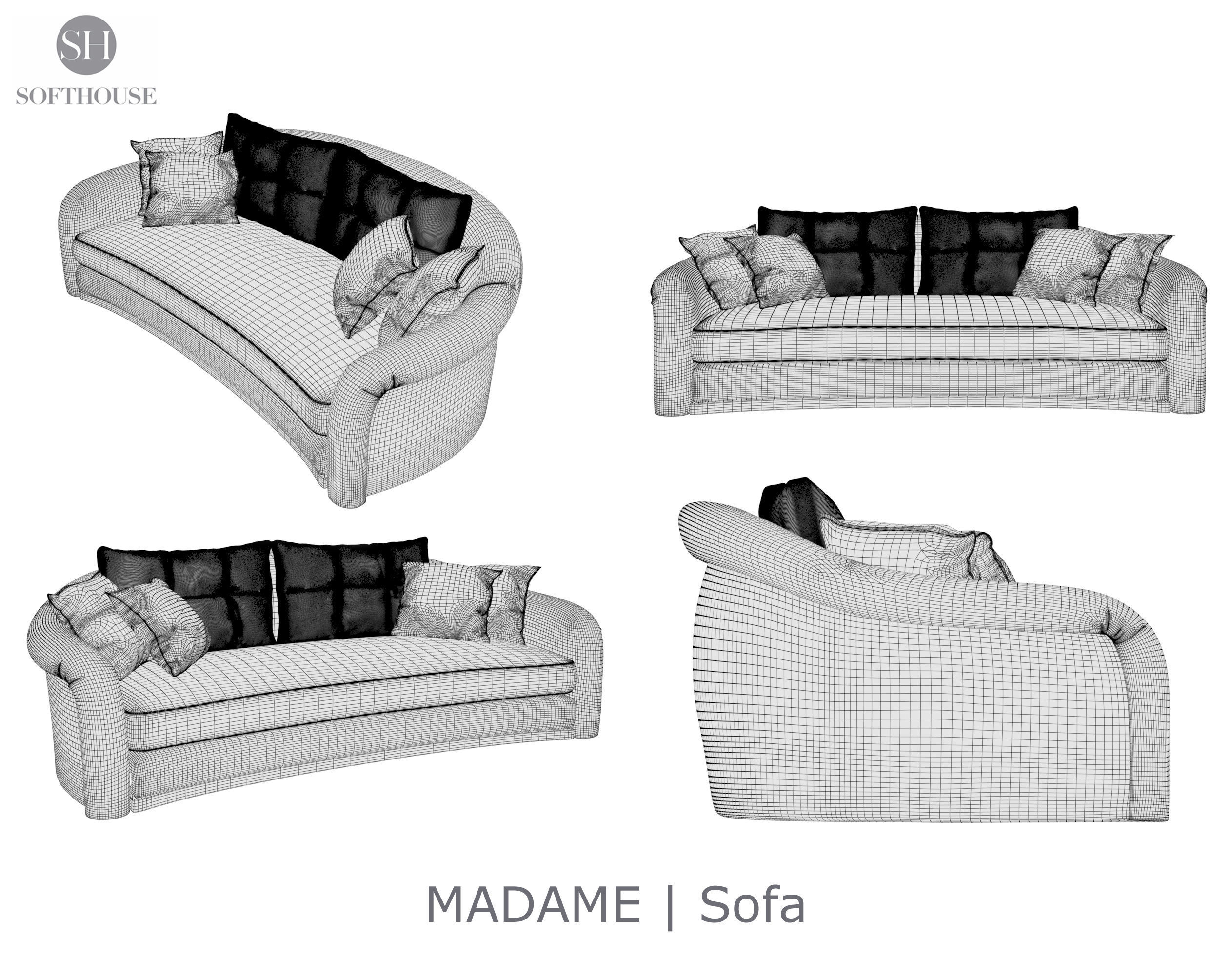 Softhouse MADAME 3D model | CGTrader