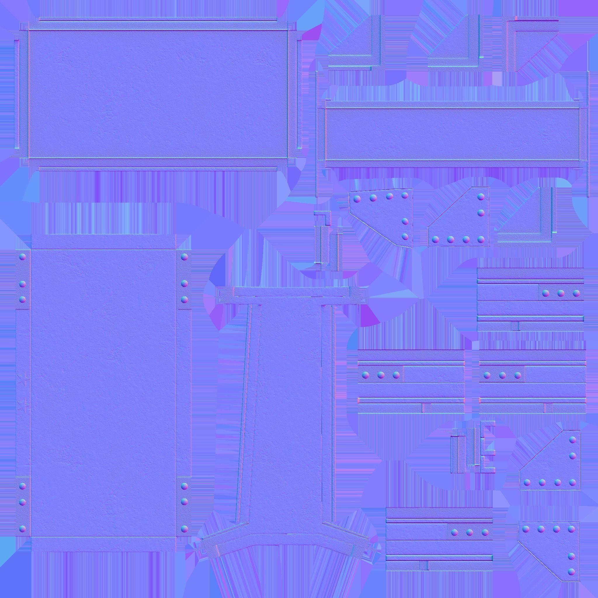 Metal Workbench free VR / AR / low-poly 3D model | CGTrader