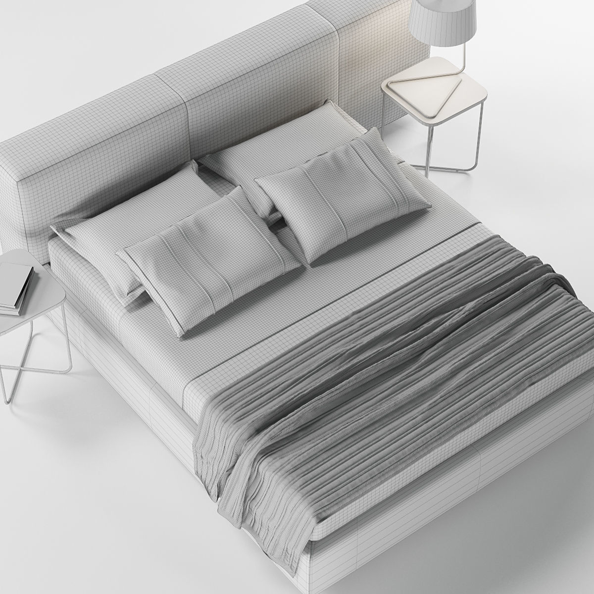 FLEXTEAM REEF bed 3D model | CGTrader