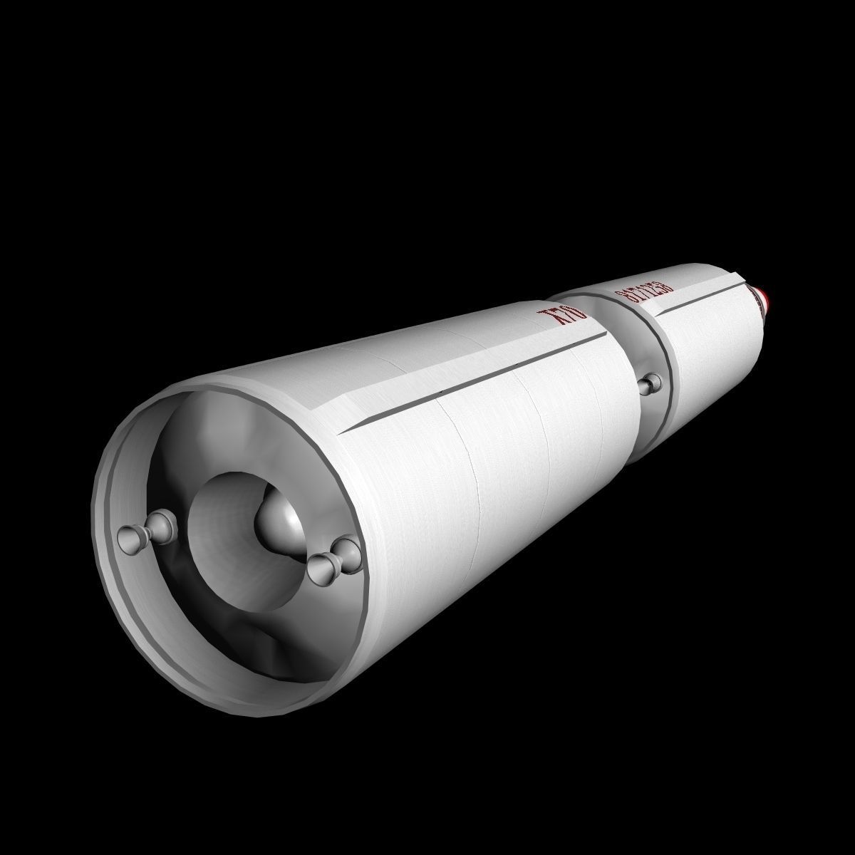 BM25 Musudan 2 Stage Ballitic Missile 3D model | CGTrader