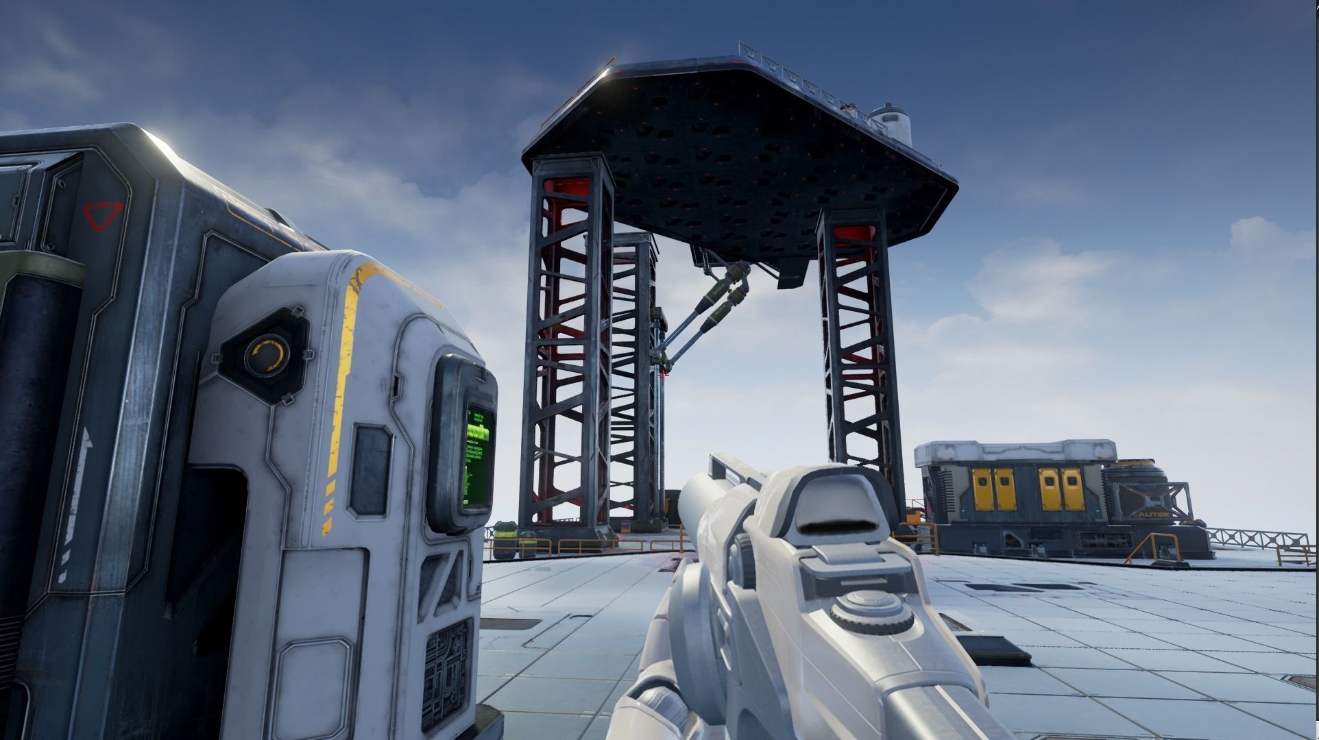 3D model Modular Sci-Fi Space Base Location and Props - low poly VR ...