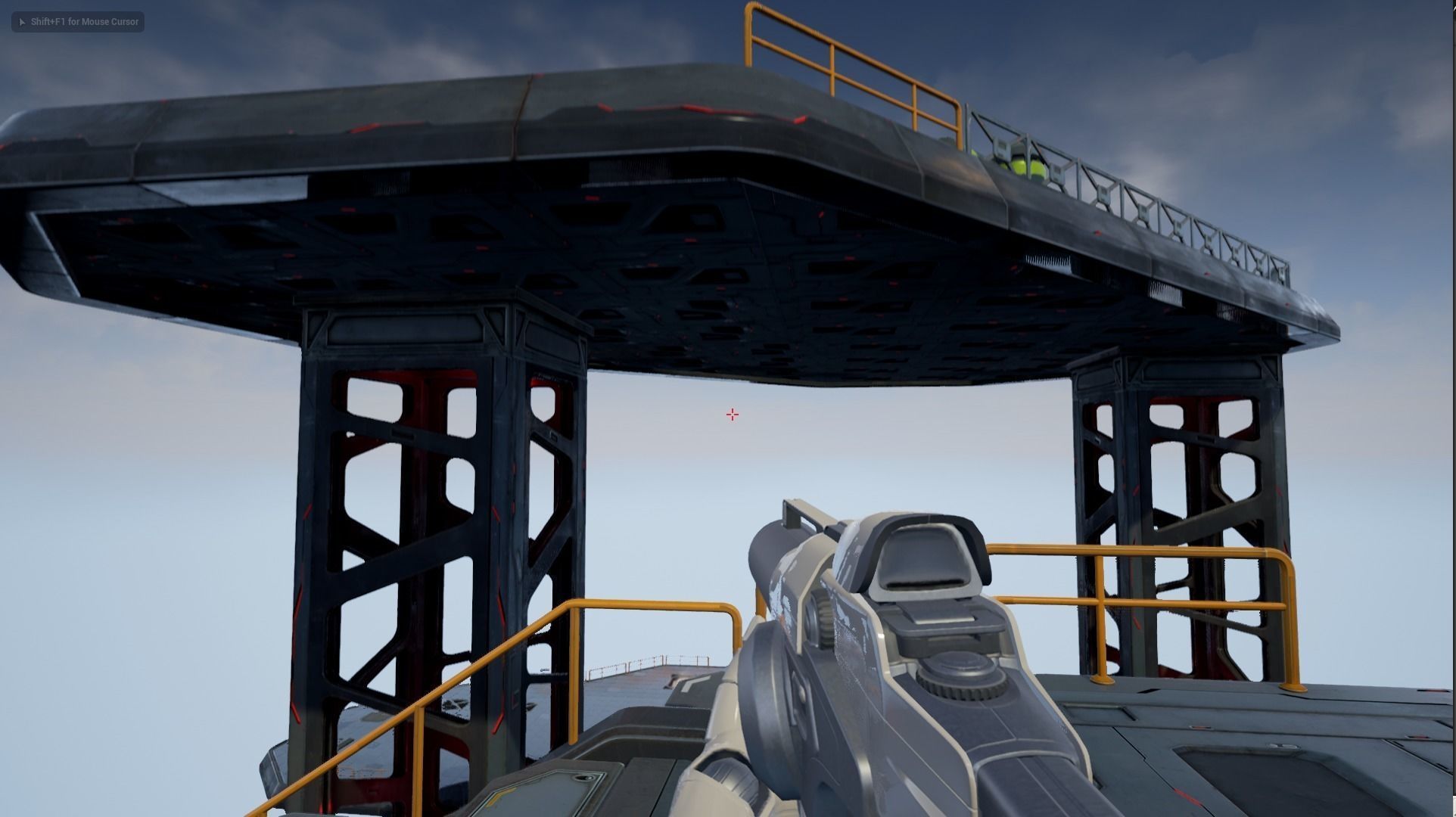 3D model Modular Sci-Fi Space Base Location and Props - low poly VR ...