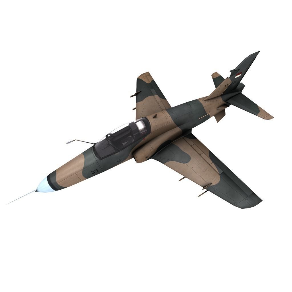 3D model BAE HAWK MK 209 VR / AR / low-poly rigged | CGTrader