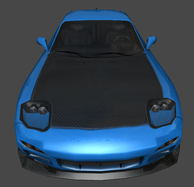 Mazda RX7 free VR / AR / low-poly 3D model | CGTrader