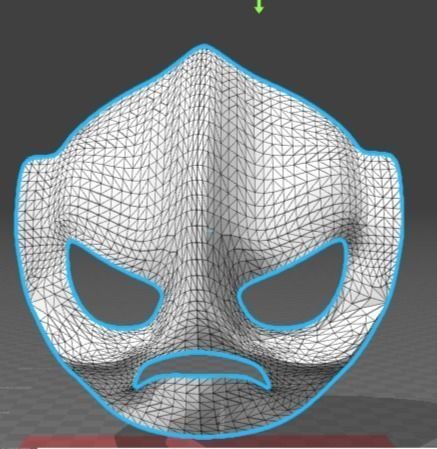 bat mask free 3D model animated | CGTrader