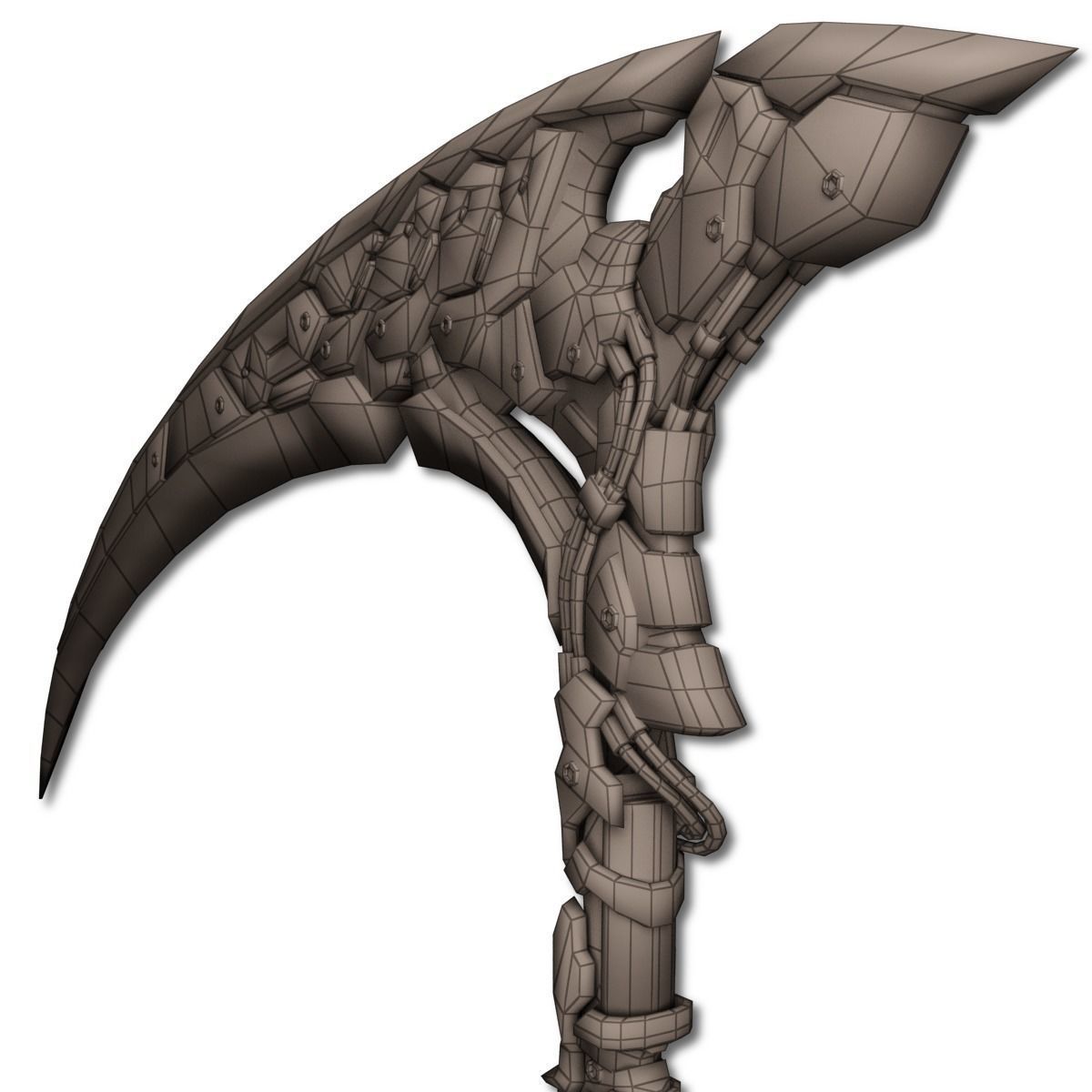3D model Metal Sickle VR / AR / low-poly rigged | CGTrader