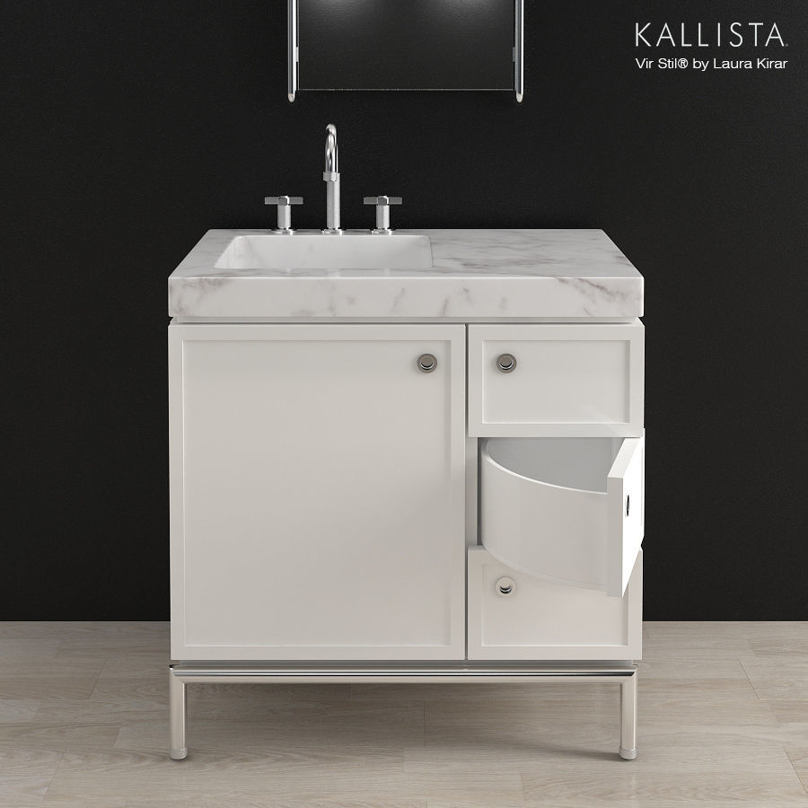 Vanity KALLISTA Vir Stil by Laura Kirar 3D model | CGTrader
