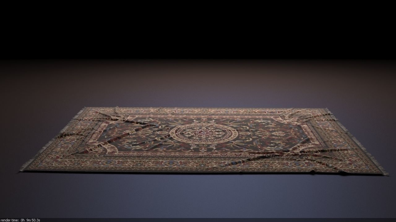Persian Rug 3D model | CGTrader
