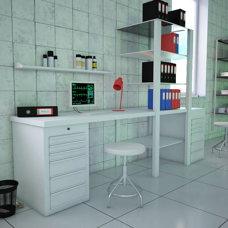 Research Laboratory Interior 3D model | CGTrader