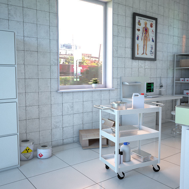 Research Laboratory Interior 3D model | CGTrader