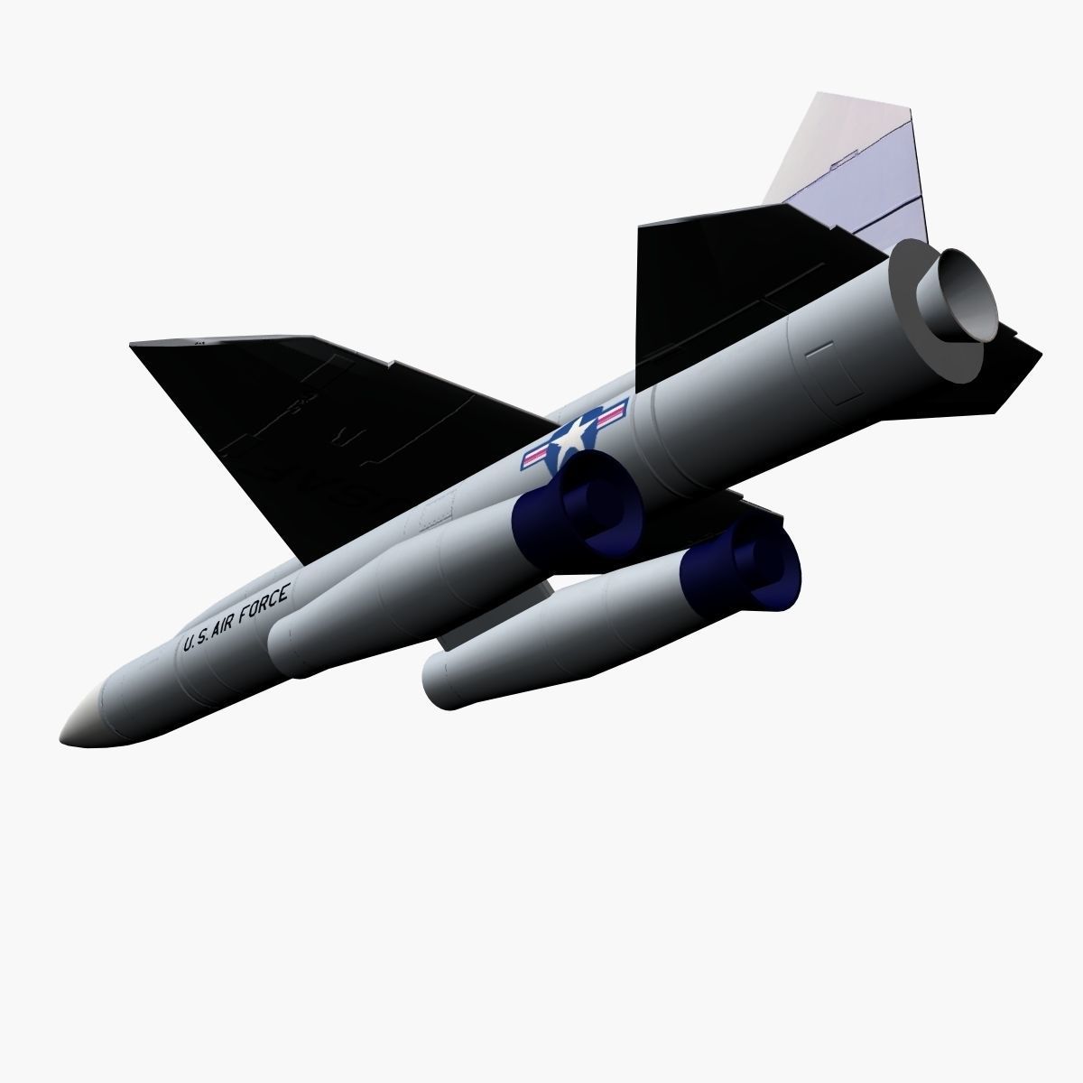 CIM-10 Bomarc Missile 3D model | CGTrader