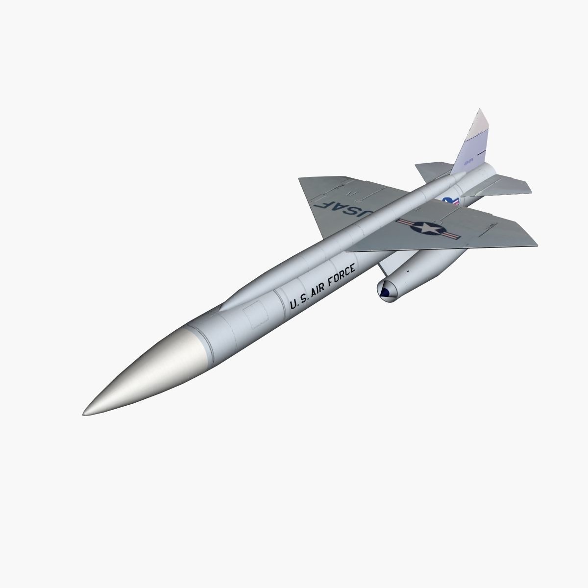 CIM-10 Bomarc Missile 3D model | CGTrader