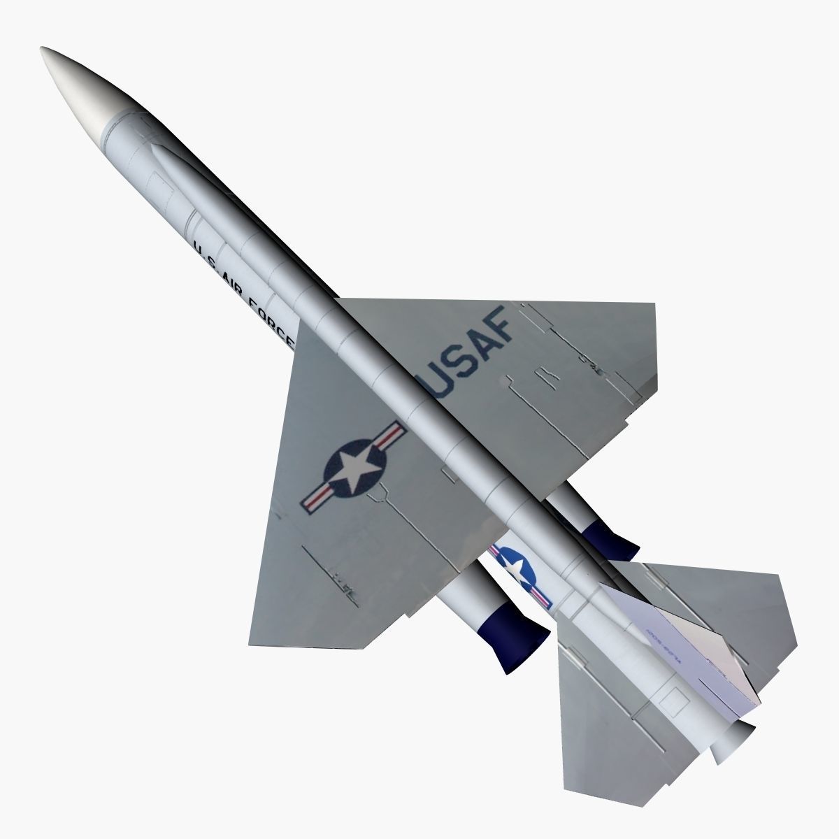 CIM-10 Bomarc Missile 3D model | CGTrader