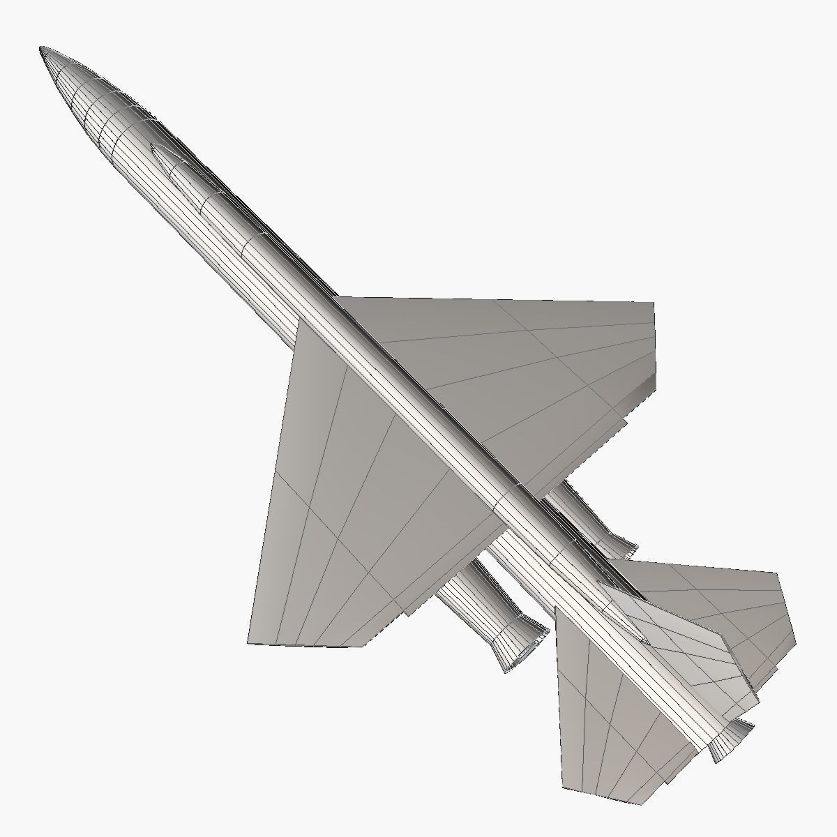 CIM-10 Bomarc Missile 3D model | CGTrader