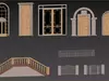 modular building components 3D model | CGTrader