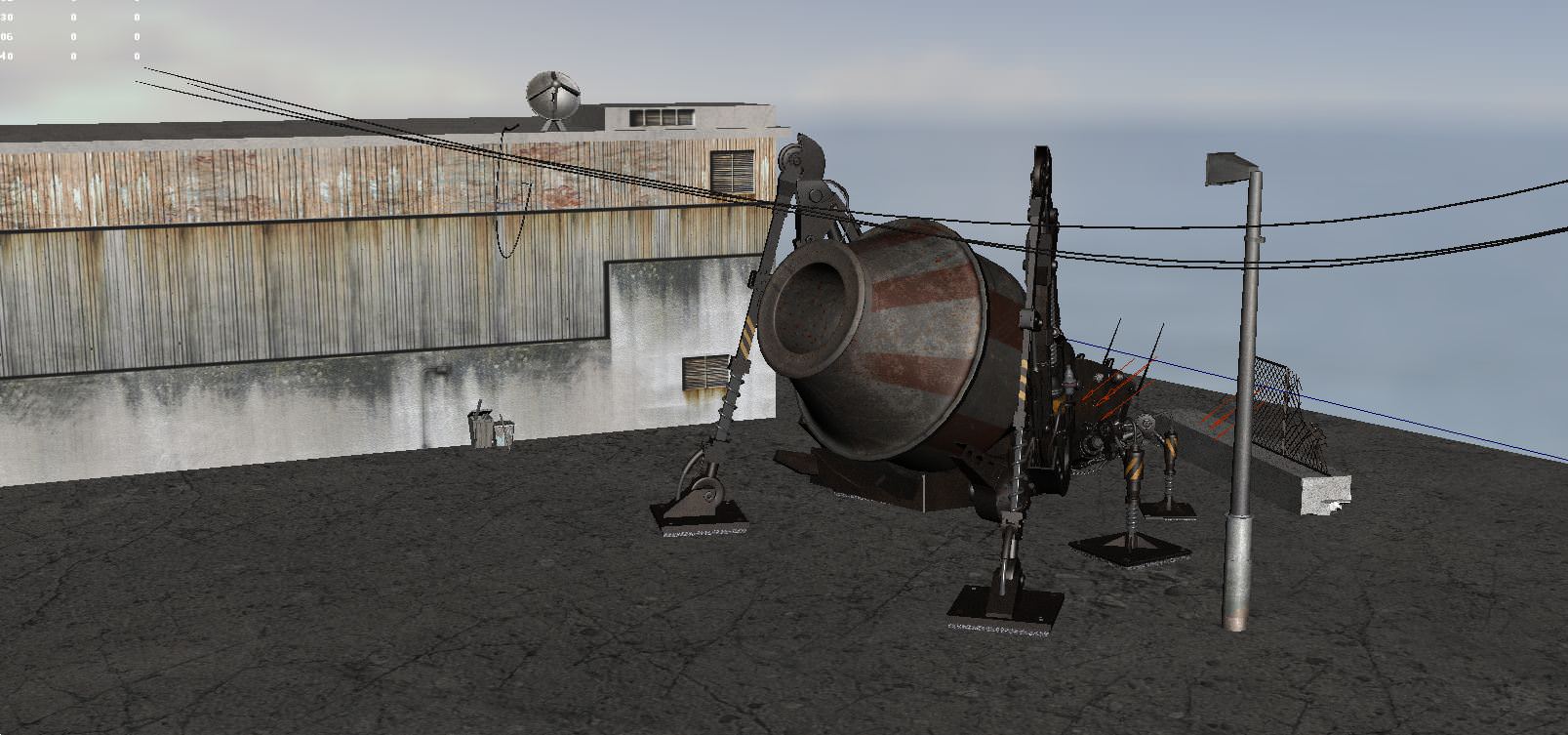 3D model design machine VR / AR / low-poly | CGTrader