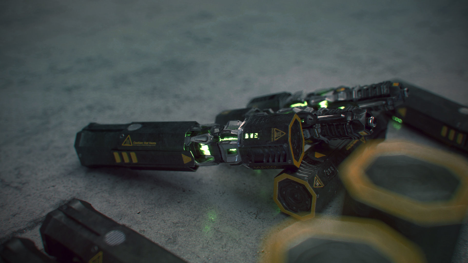 3D model Energy Core and Case VR / AR / low-poly | CGTrader