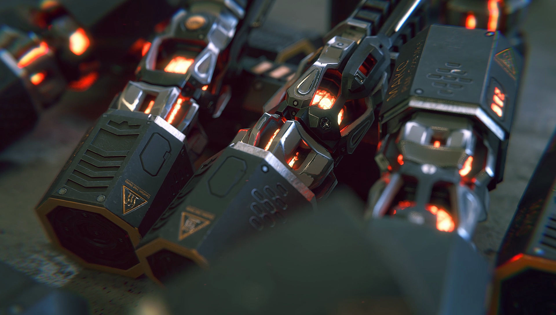 3D model Energy Core and Case VR / AR / low-poly | CGTrader