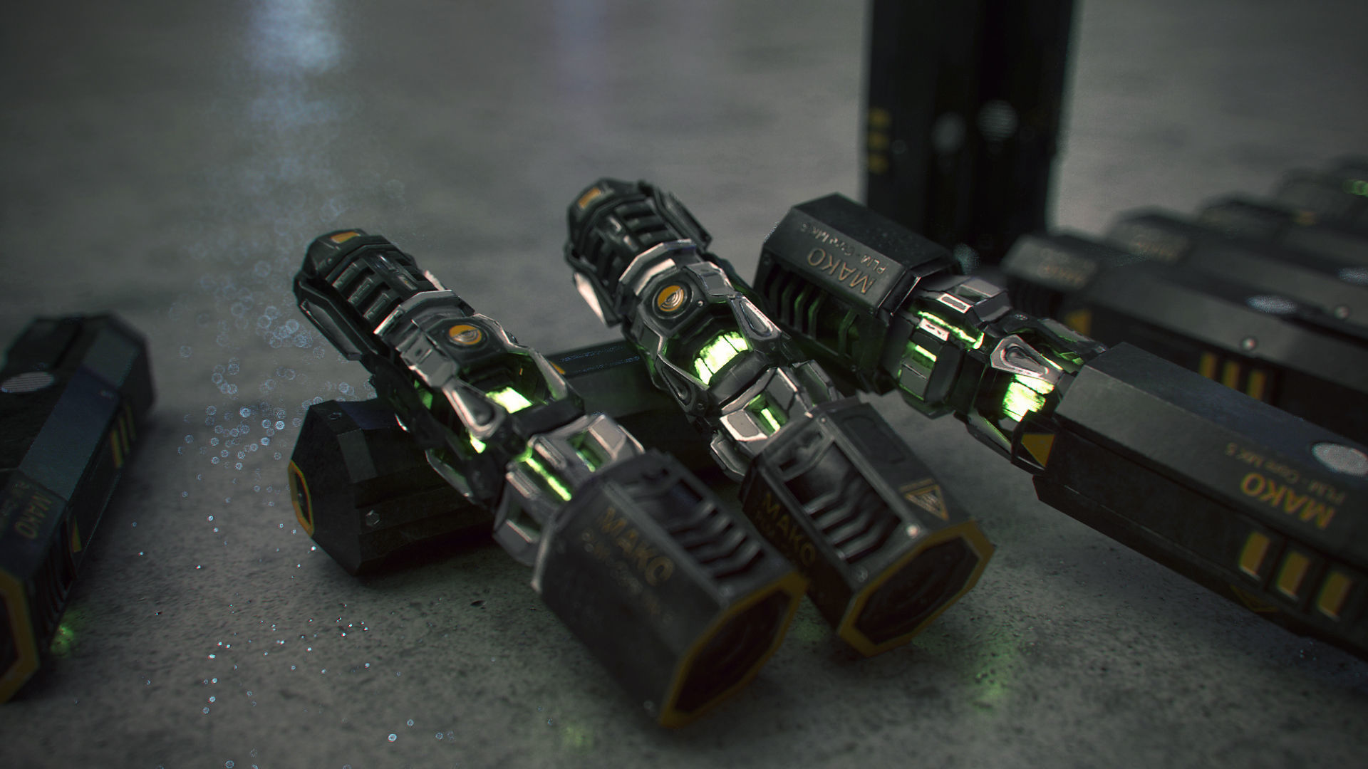 3D model Energy Core and Case VR / AR / low-poly | CGTrader