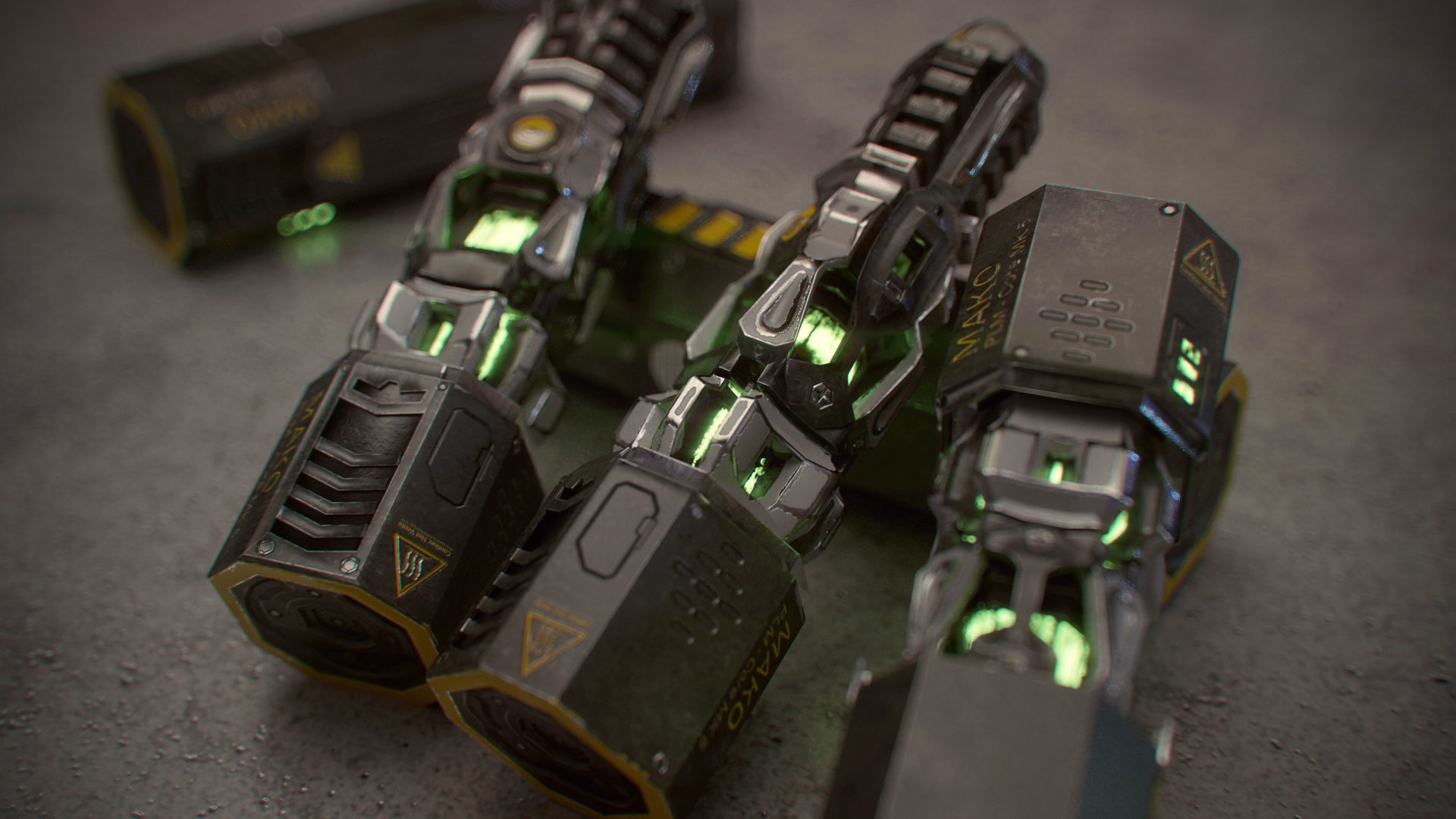 3D model Energy Core and Case VR / AR / low-poly | CGTrader