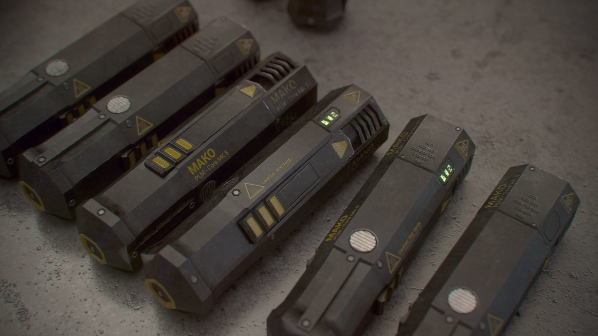 3D model Energy Core and Case VR / AR / low-poly | CGTrader