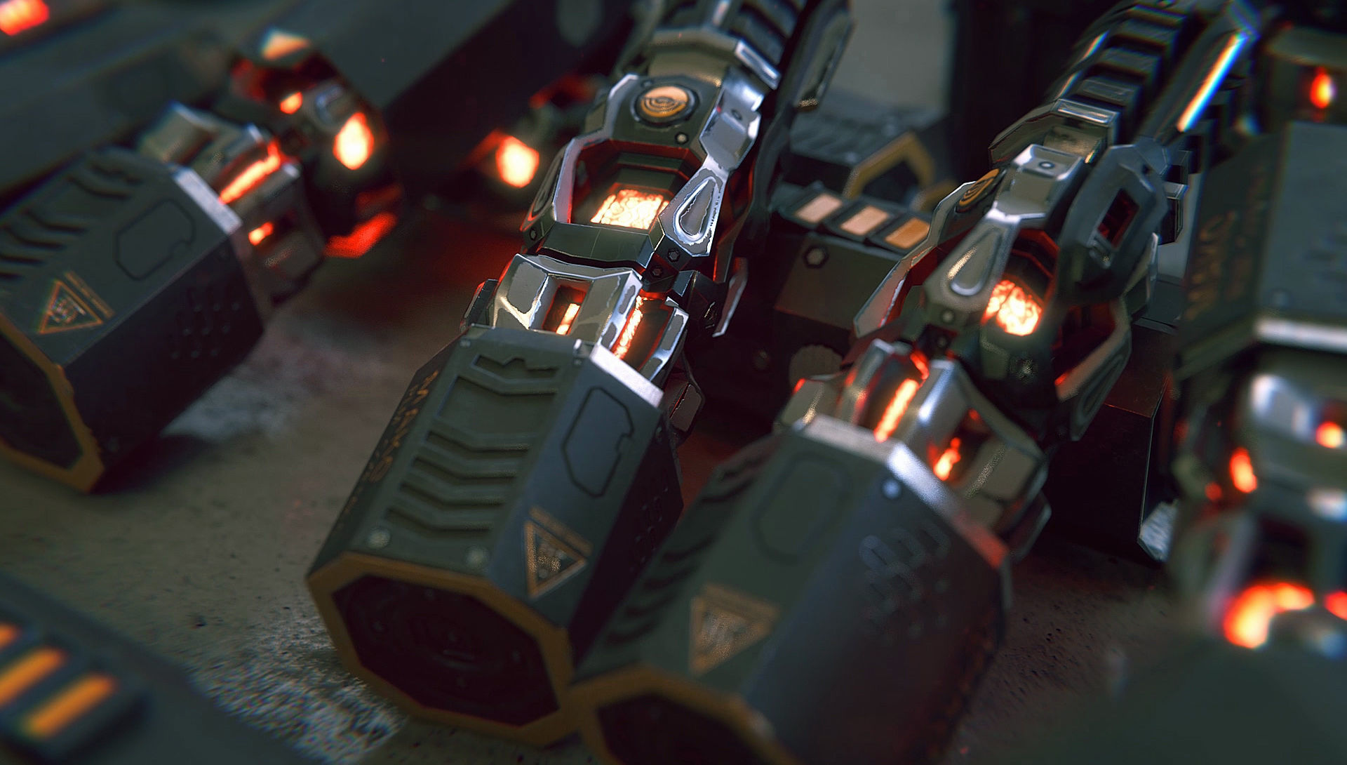 3D model Energy Core and Case VR / AR / low-poly | CGTrader