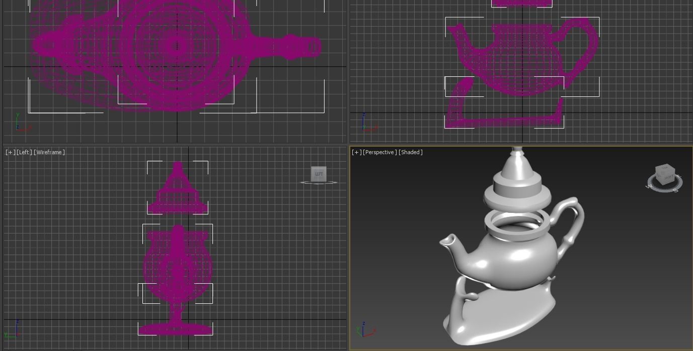 Teapot 3D model 3D printable | CGTrader