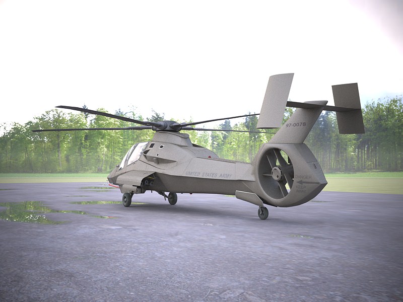RAH-66 Comanche 3D Model .max - CGTrader.com