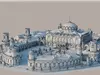 3D model Palace Cathedral Complex VR / AR / low-poly | CGTrader
