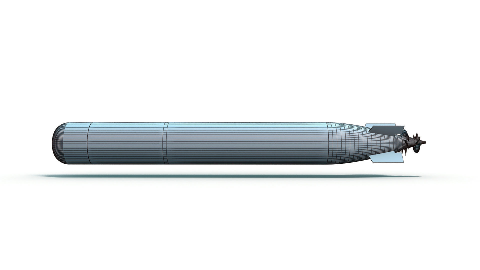 3D model Torpedo Mark 46 VR / AR / low-poly | CGTrader