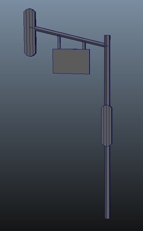 3D model Road Signals VR / AR / low-poly | CGTrader