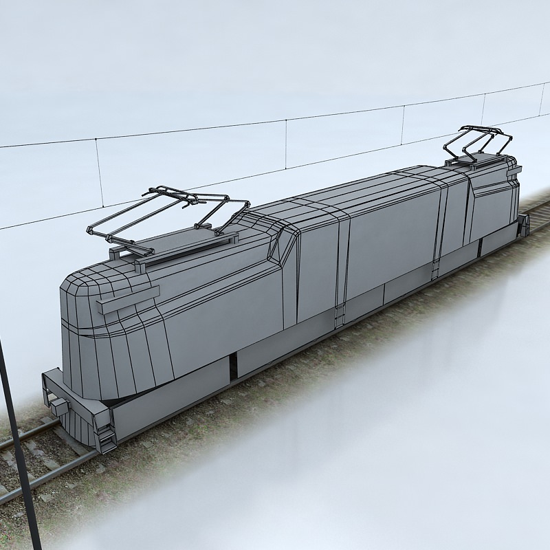 Pennsylvania GG1 3D Model Game ready .max .fbx - CGTrader.com