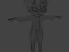 3D model Red Feline Casual 3D Character Model VRChat VTuber Unity Ready ...