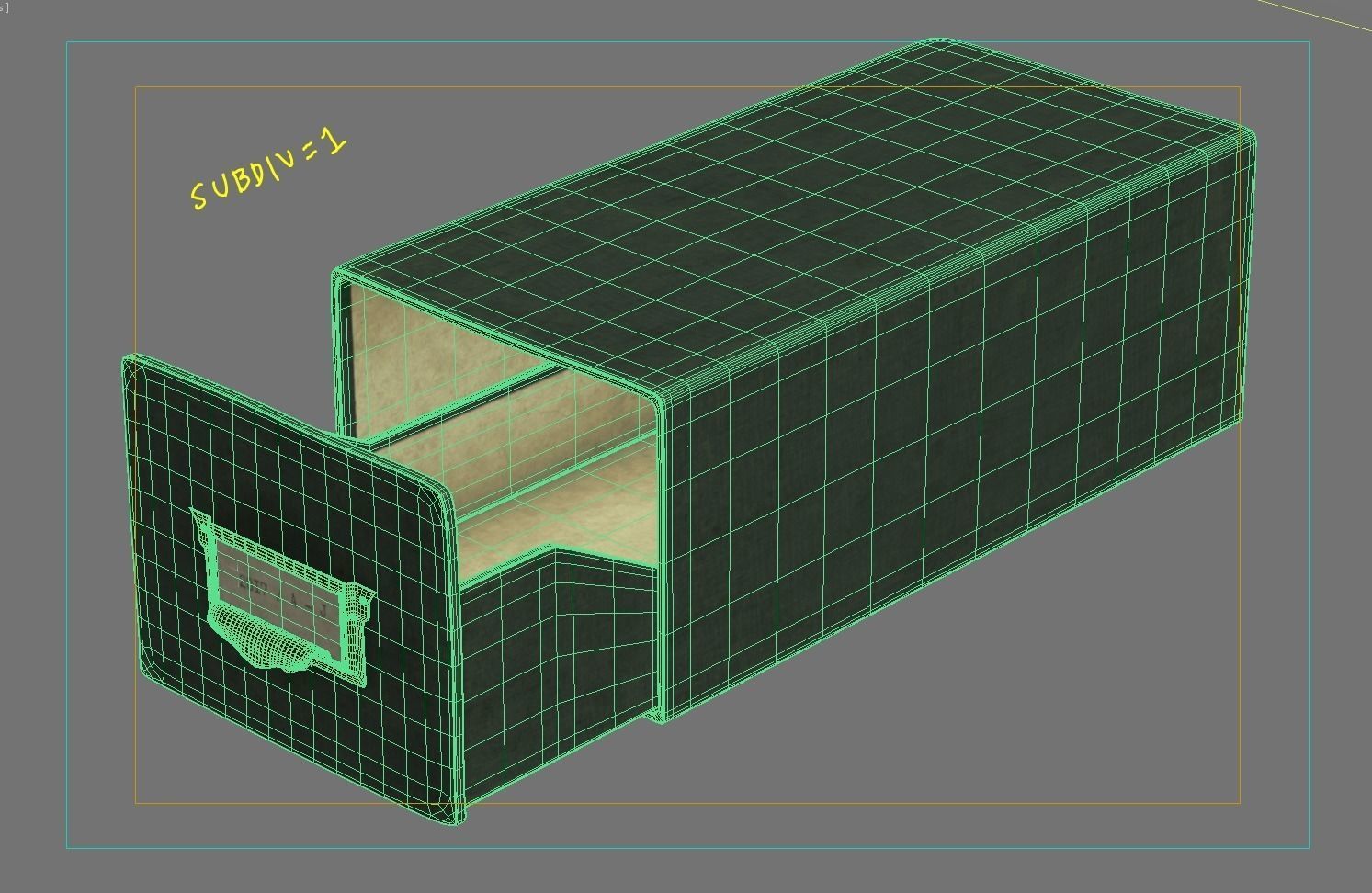 Old Archive Box 3D model | CGTrader