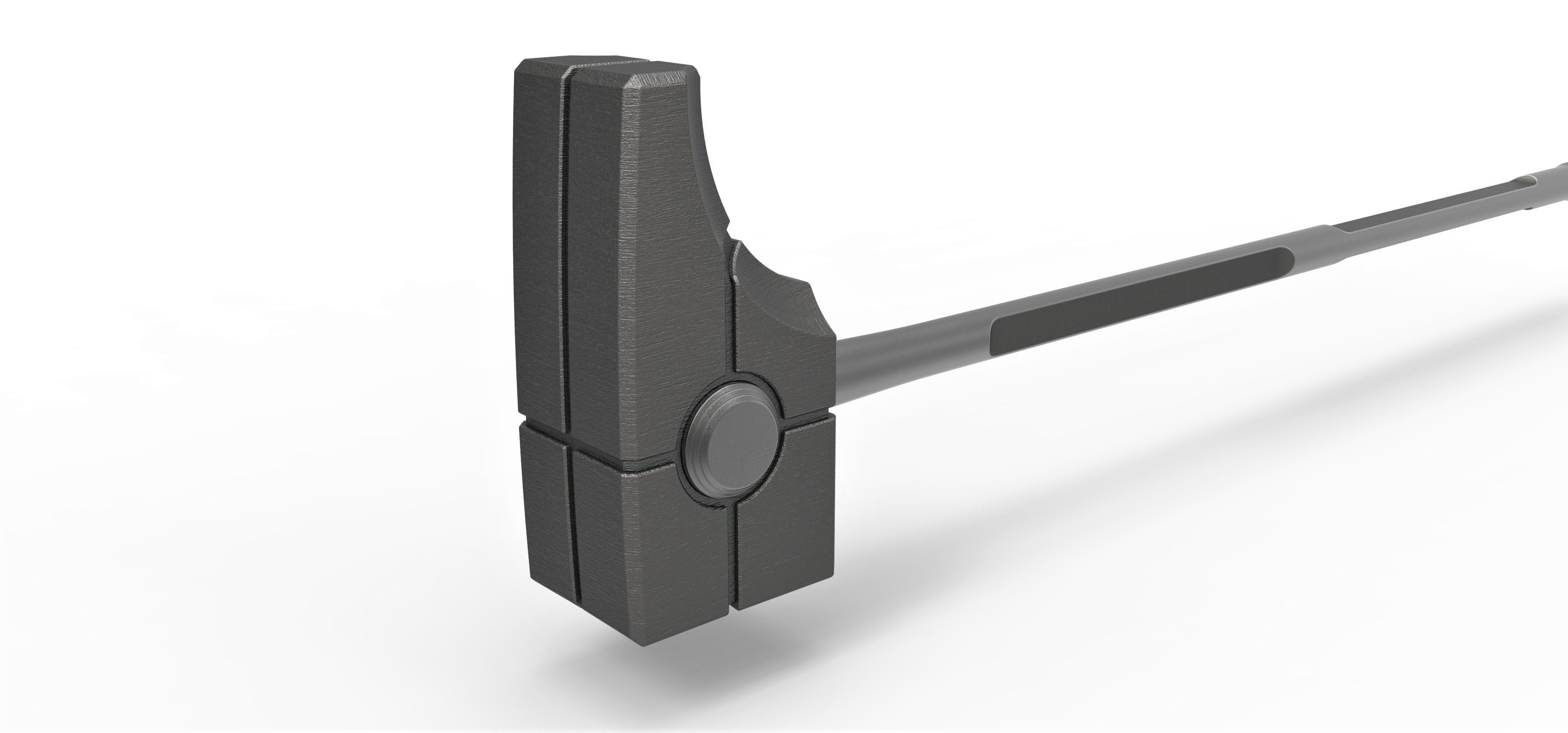 Hammer of Ronan the Accuser from Guardians of the Galaxy 3D model 3D ...