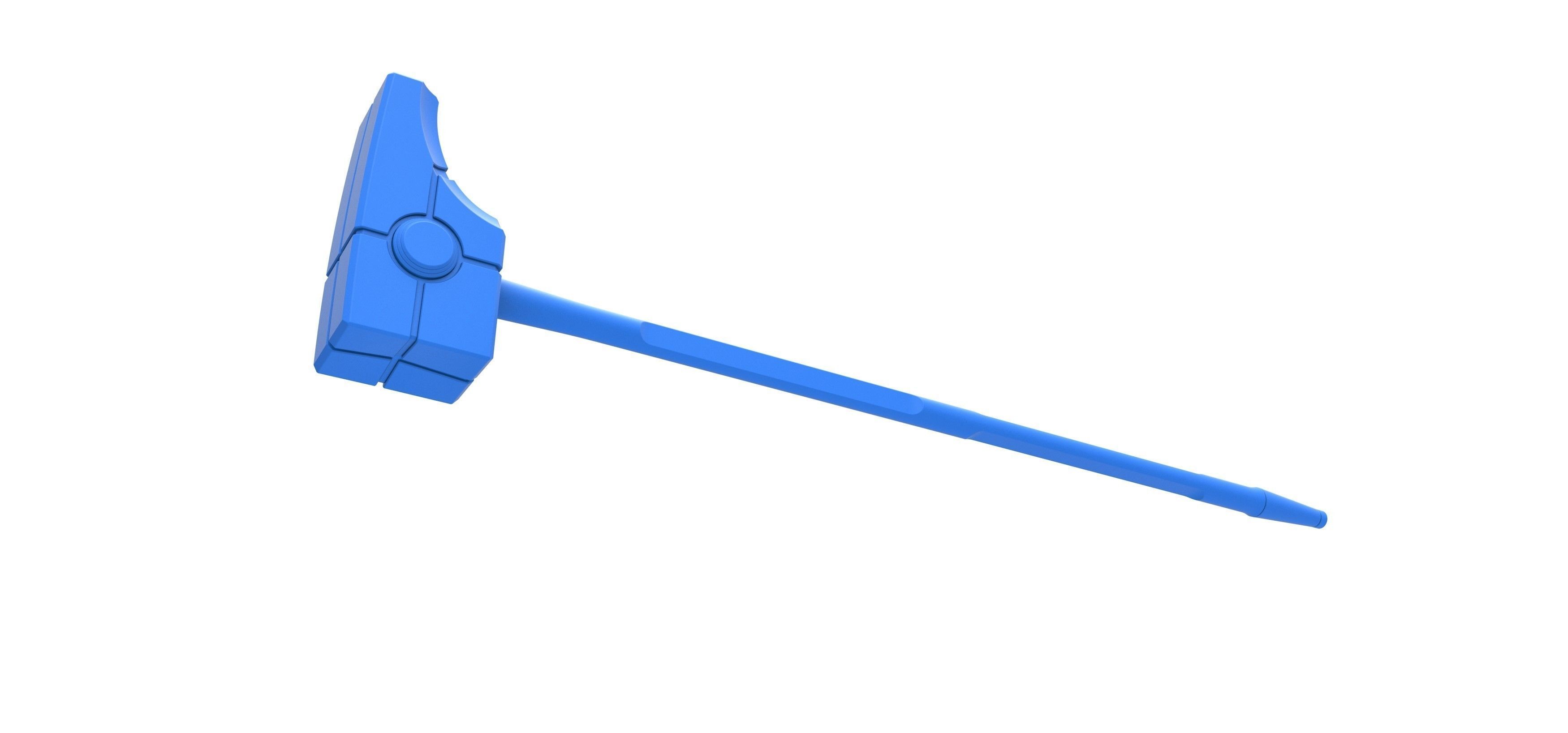 Hammer of Ronan the Accuser from Guardians of the Galaxy 3D model 3D ...